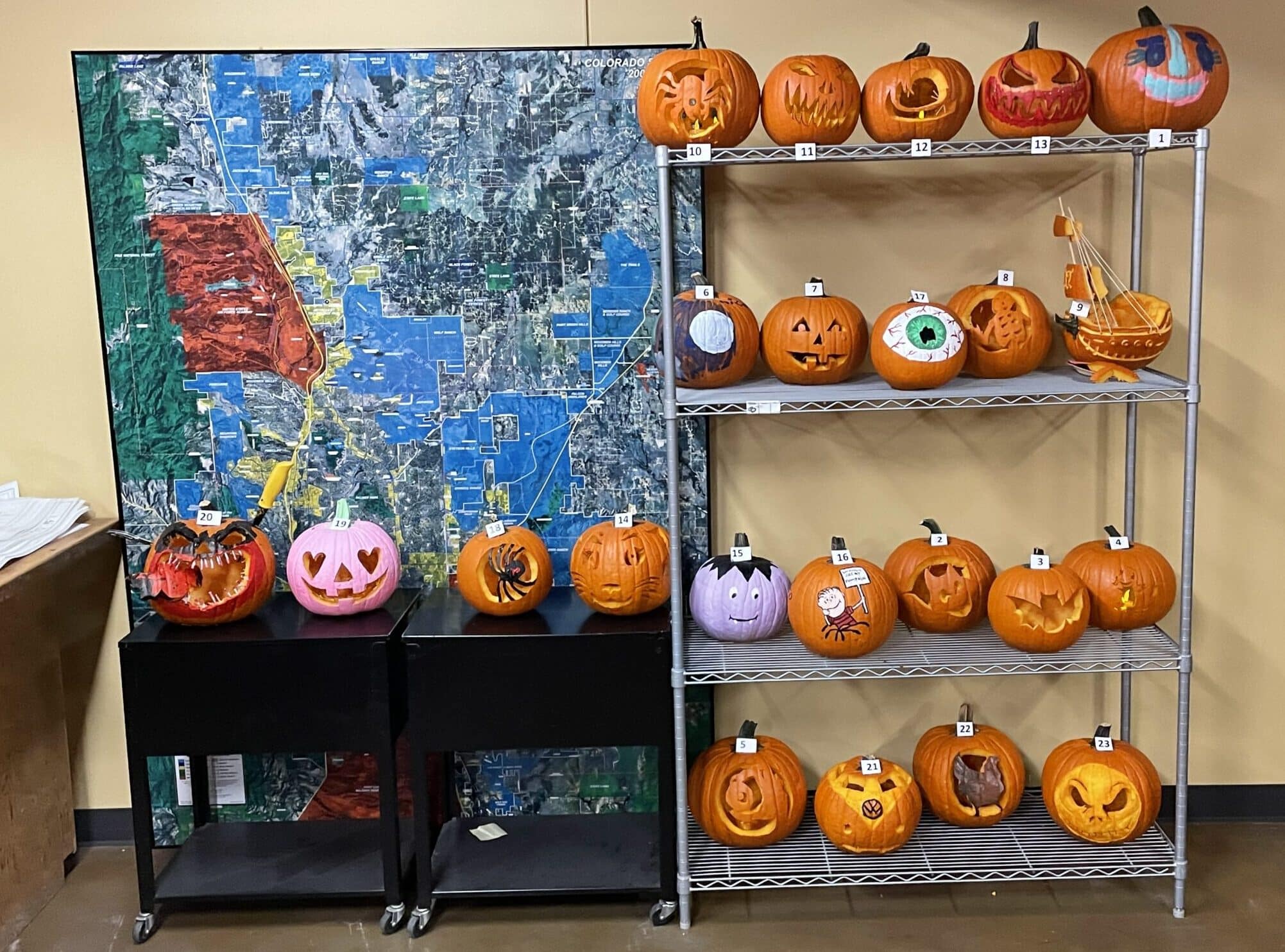 Annual Pumpkin Carving Contest for NES & Classic Consulting - N.E.S ...